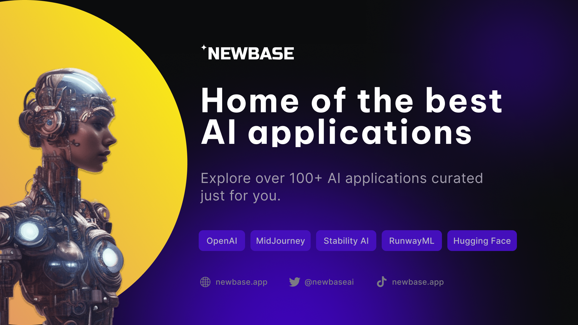 Newbase AI | Explore 500+ AI Tools curated just for you